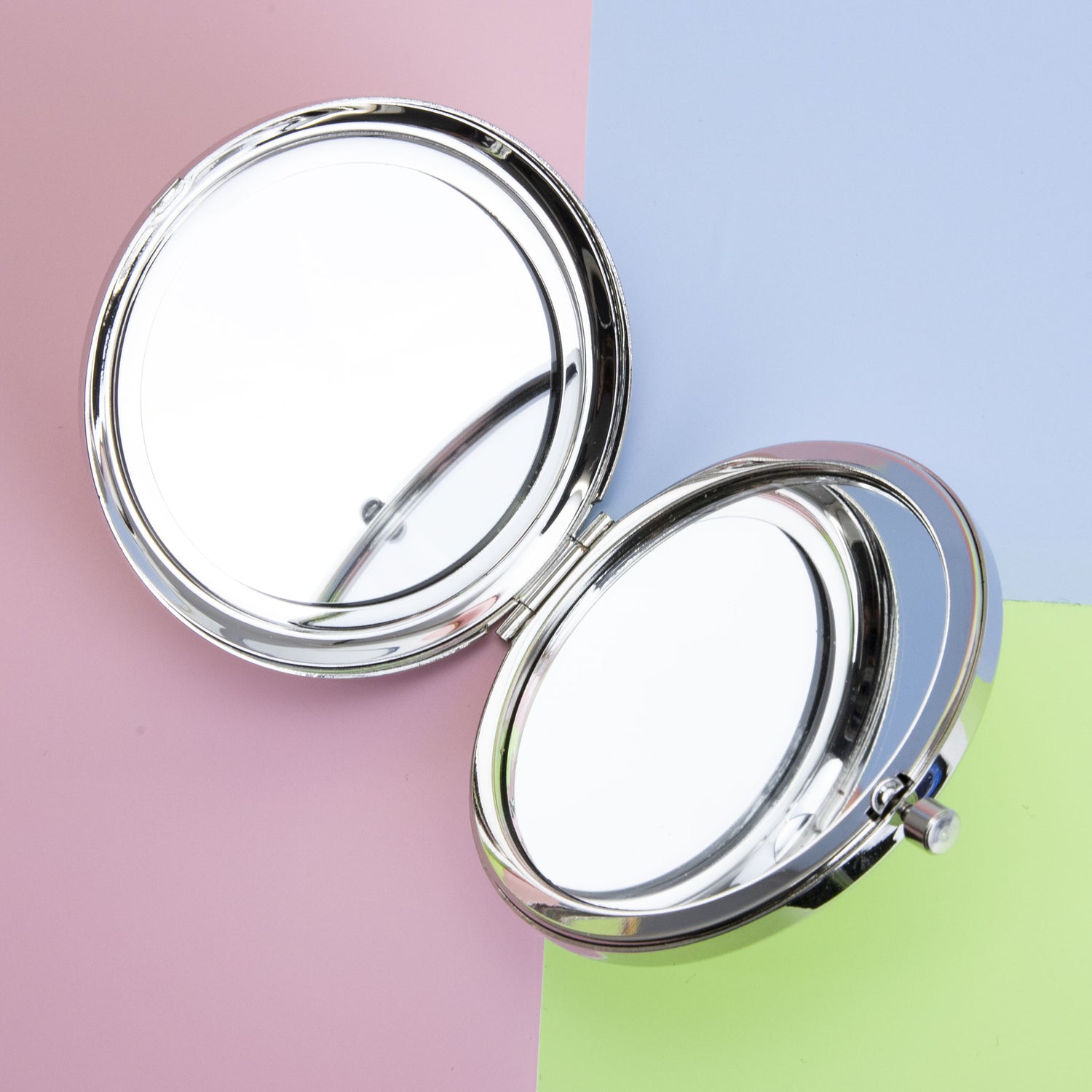 Metal Compact Flip Mirrors | Craft Blanks