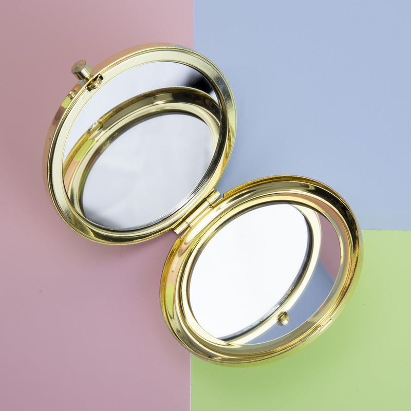 Metal Compact Flip Mirrors | Craft Blanks