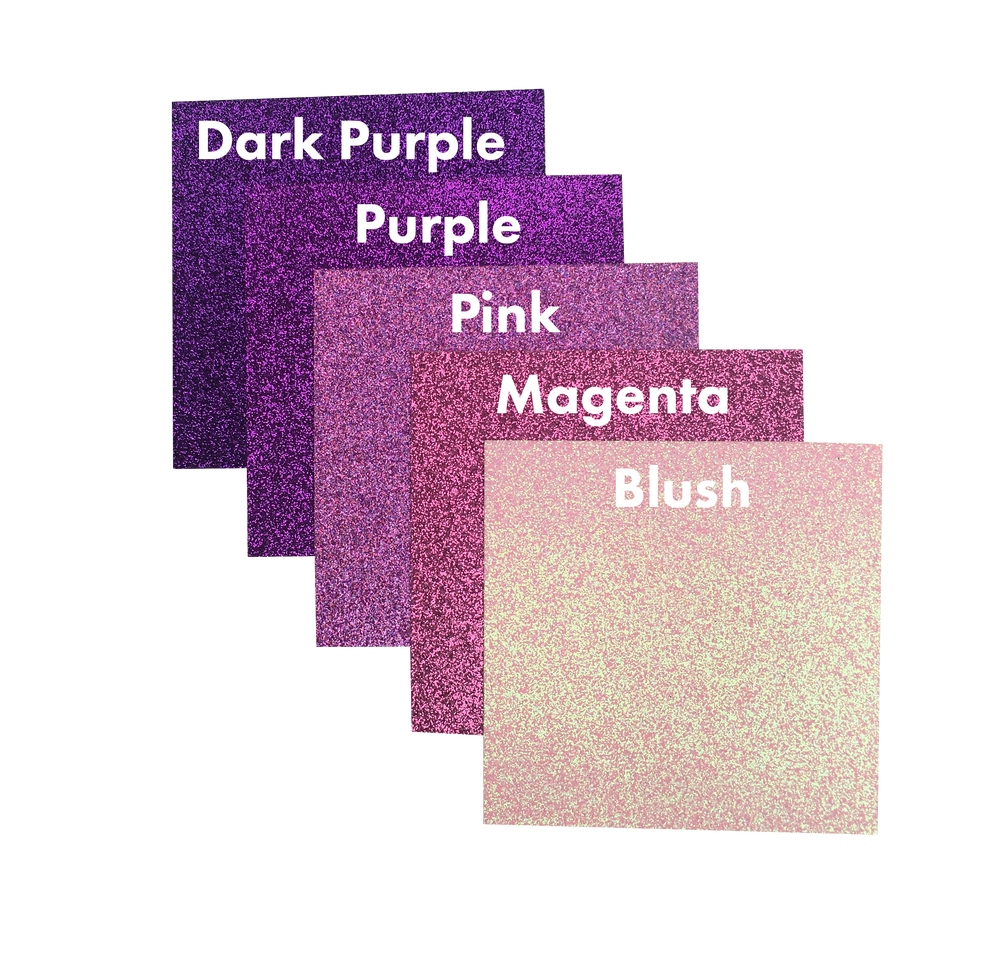Magenta Glitter Cardstock 5/10/20pk