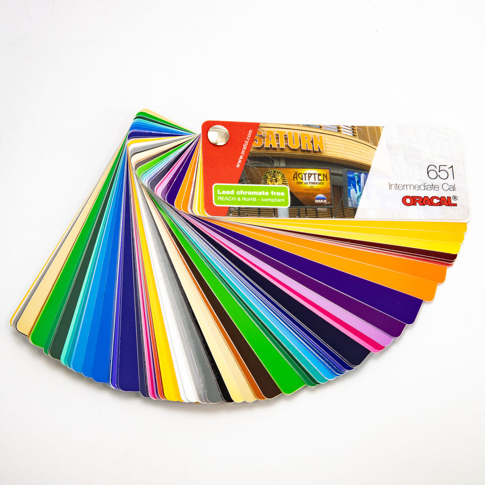 Vinyl - Oracal Colour Charts