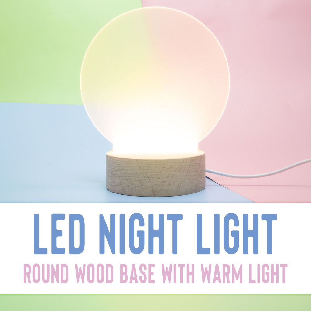 Acrylic LED Night Light | Craft Blanks